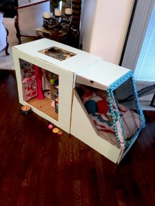 DIY LANIE HOLLAND’S POP UP CAMPER ~ PART TWO | Faking It Mostly