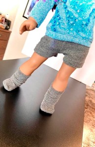 DIY DOLL SLOUCHY SOCKS | Faking It Mostly